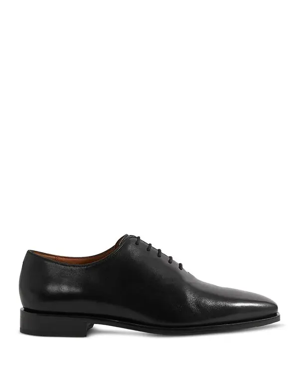 REISS Mead Lace Up Formal Dress Shoes - Black