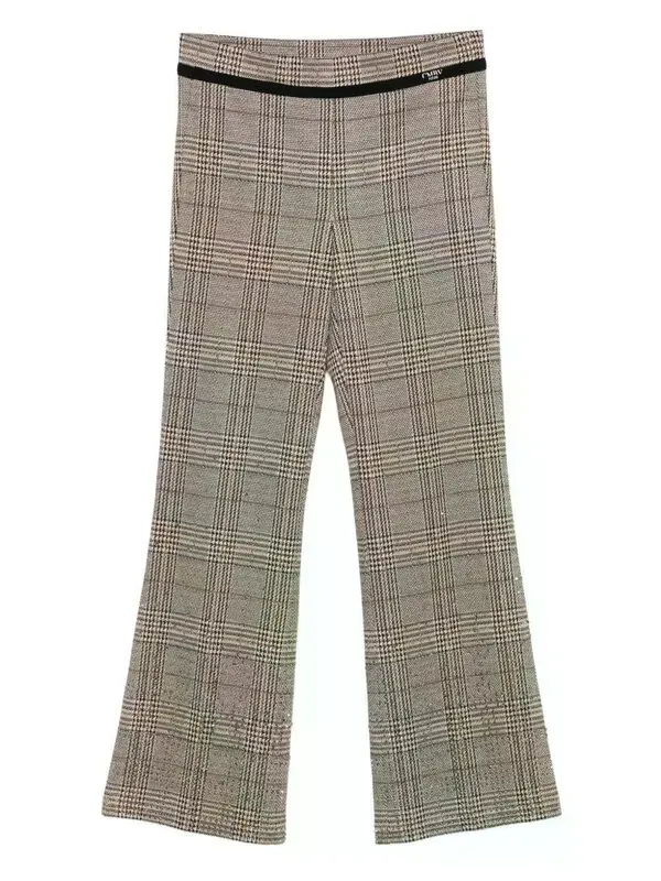 CAMBIO Check-embellished Trousers