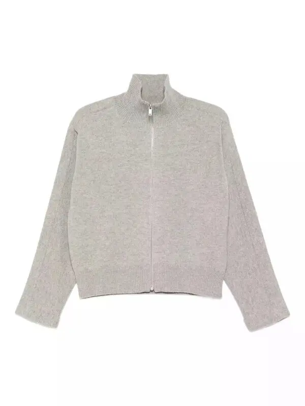JIL SANDER High-neck Zip-up Cardigan