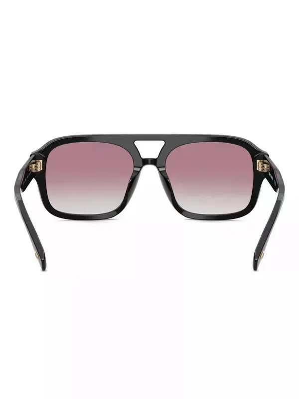 Tory Burch Double-bridge Square-frame Sunglasses