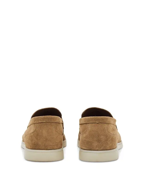REISS Kason Slip-on Loafers - Stone