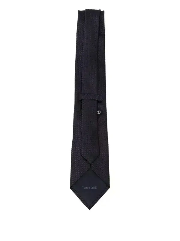 TOM FORD Silk Tie - Blue