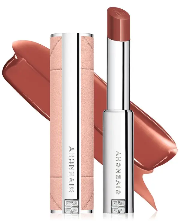 Givenchy Rose Perfecto Shine Serum Lipstick N110 - N501 - Spicy Brown (terracotta Brick Red