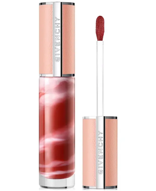 Givenchy Rose Perfecto Liquid Lip Balm 220 Luminous Pink - 117 Chilling Brown - Coffee Toned Nude