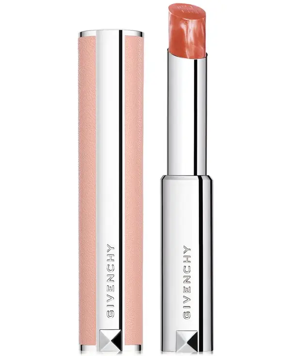 Givenchy Rose Perfecto Lip Balm 501 Spicy Brown - 303 Soothing Red - Sheer Coral Red