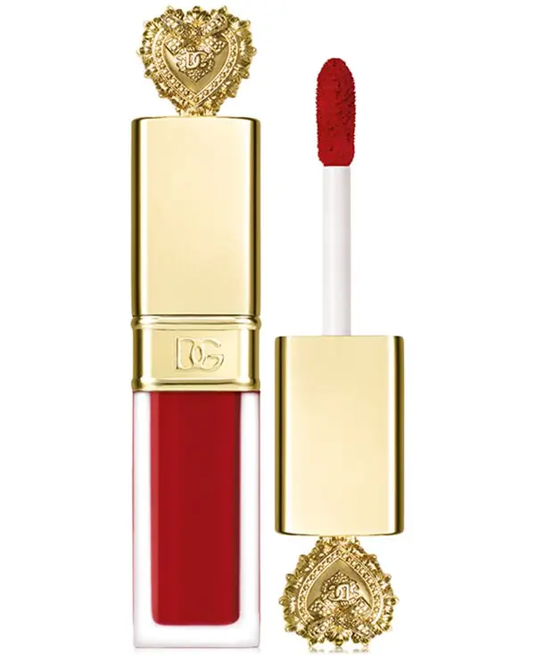 Dolce & Gabbana Everkiss Soft Matte Liquid Lipstick - 405 Devotion - Perfect Vibrant Red