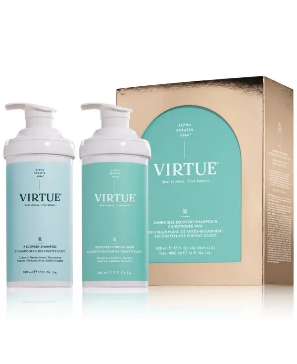 VIRTUE 2-pc. Jumbo-size Recovery Shampoo & Conditioner Set - No Color