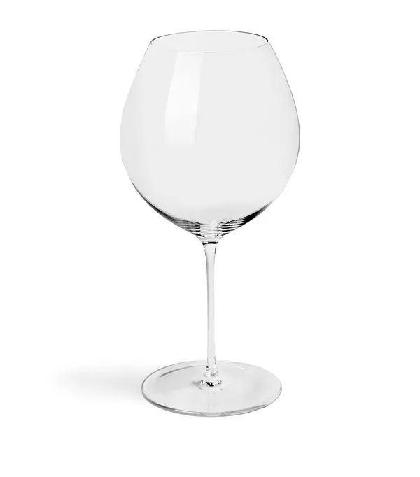 RICHARD BRENDON Set Of 2 Burgundy Wine Glasses - Clear