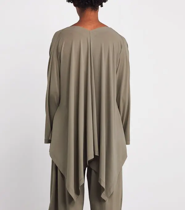 Issey Miyake Drape Jersey Cardigan
