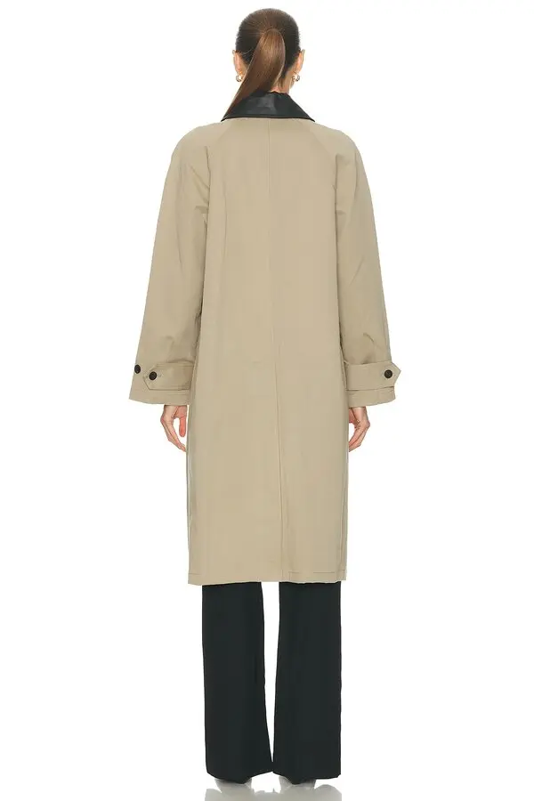 Staud Jackson Long Coat - Riverstone