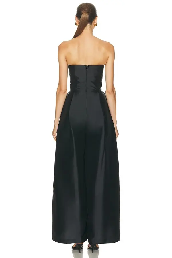 PatBO Taffeta Bloom Jumpsuit
