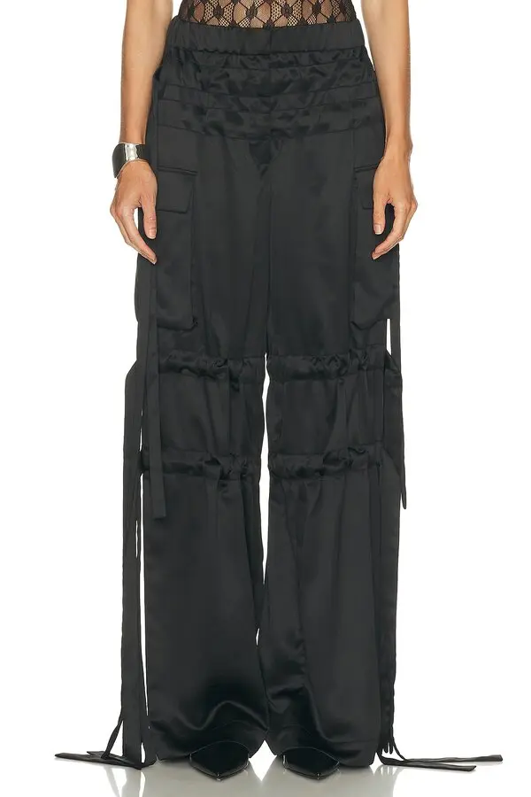 AKNVAS Odin Tie Trouser - Black