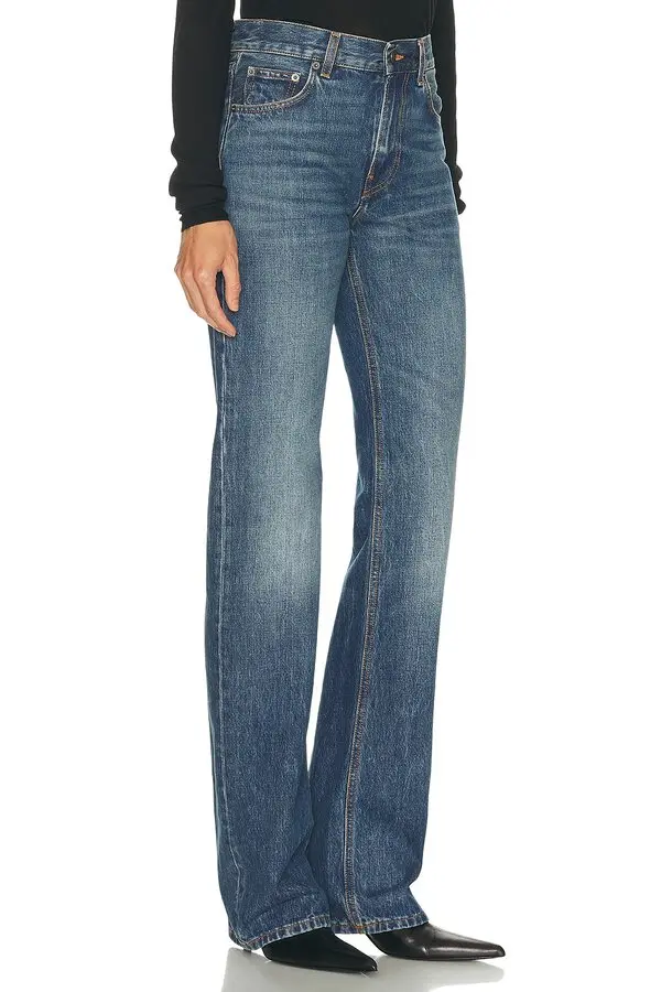 HAIKURE Star Straight Leg Jeans