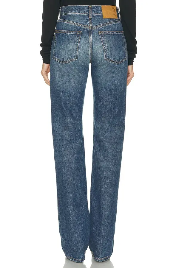 HAIKURE Star Straight Leg Jeans