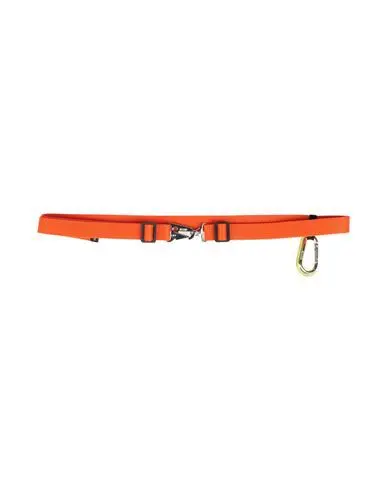 MSGM Grosgrain Belt With Appliqués - Orange