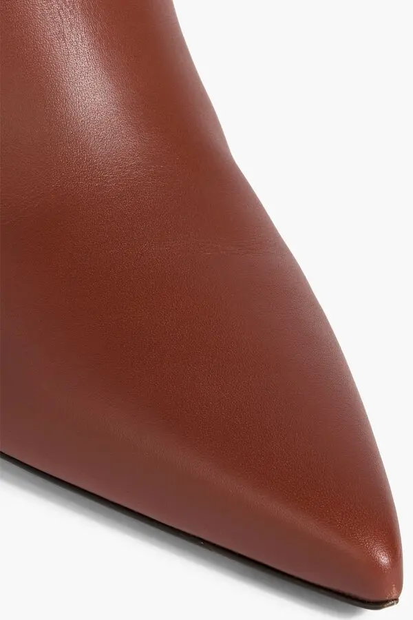 Zimmermann Embellished Leather Knee Boots