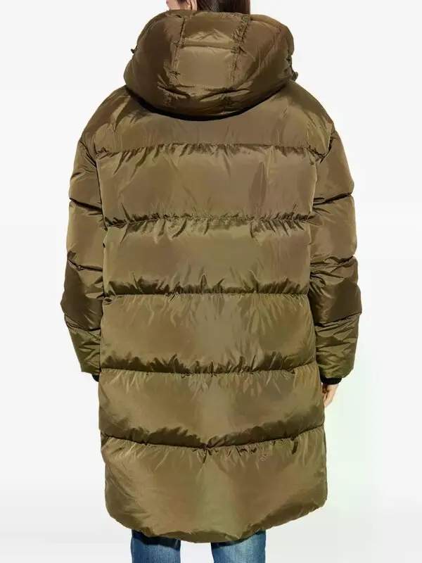 Dsquared2 Hooded Puffer Coat - Green