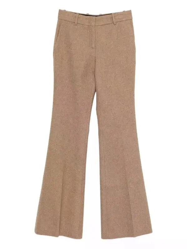 Ermanno Scervino Wool Blend Flared Trousers