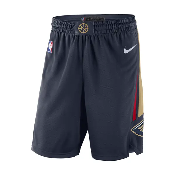 Nike New Orleans Pelicans Icon Edition Nba Swingman Shorts - Blue