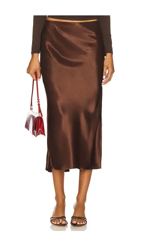 Rails Maya Slip Skirt - Espresso