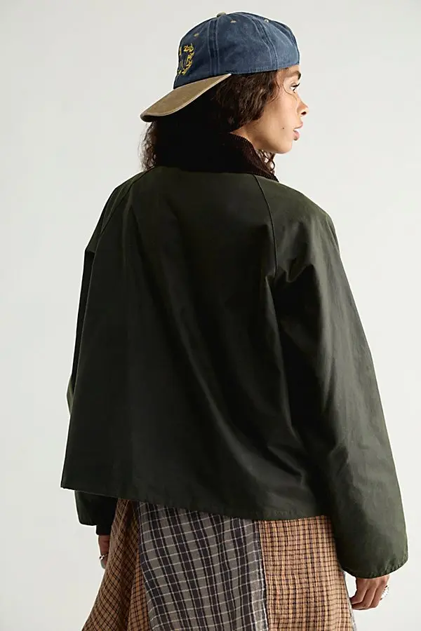 Barbour Arlene Wax Jacket - Fern