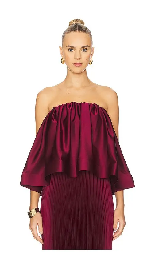 L'IDEE Breeana Top - Wine