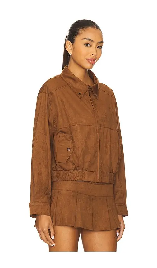 ZEMETA Mocca Suede Jacket