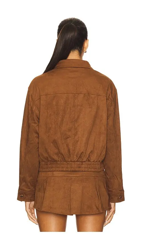 ZEMETA Mocca Suede Jacket