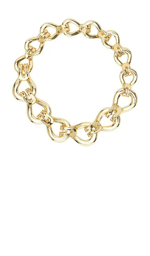 Lele Sadoughi Buckle Collar Necklace - Gold