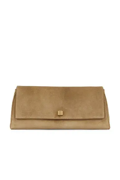 Khaite Audrey Clutch - Mud