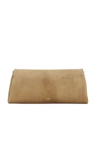 Khaite Audrey Clutch - Mud