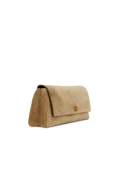 Khaite Audrey Clutch - Mud
