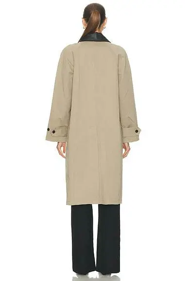 Staud Jackson Long Coat - Riverstone