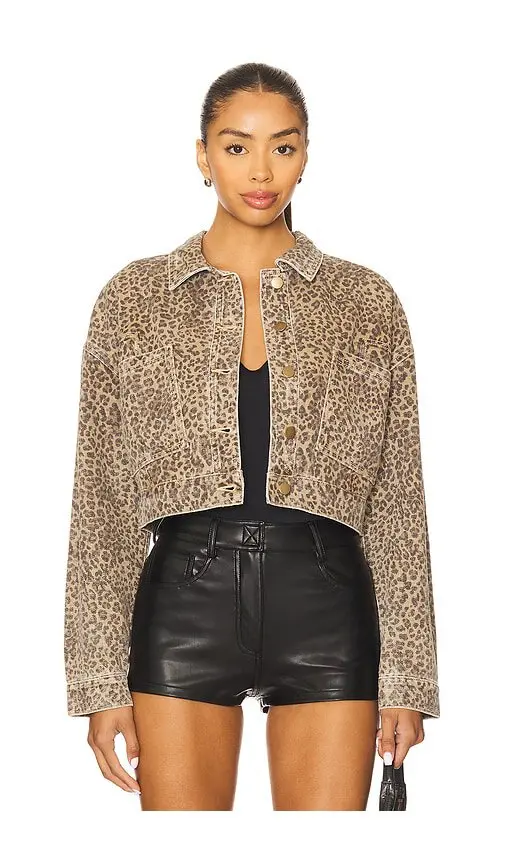 Minkpink Anouk Crop Denim Jacket