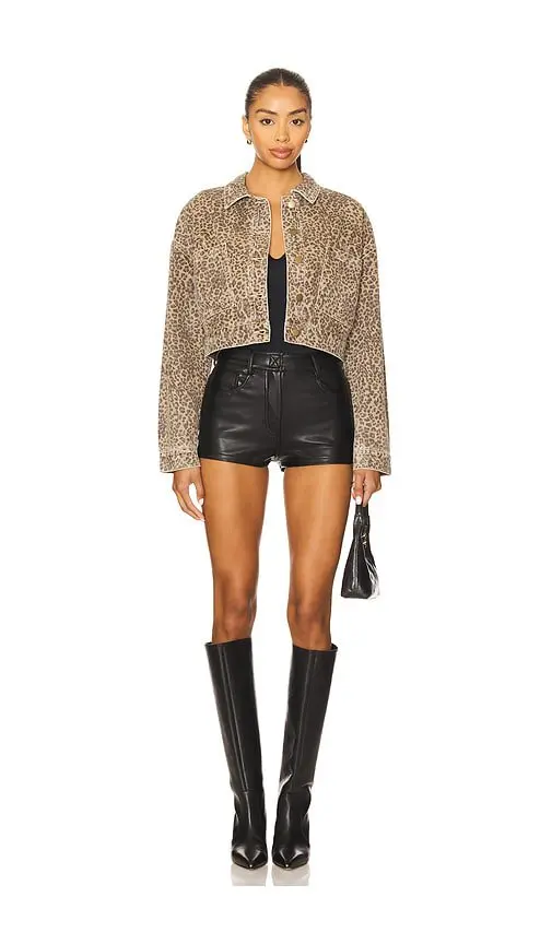 Minkpink Anouk Crop Denim Jacket