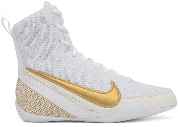 Nike Machomai 3 Metallic Boxing Shoes - White/metallic Gold