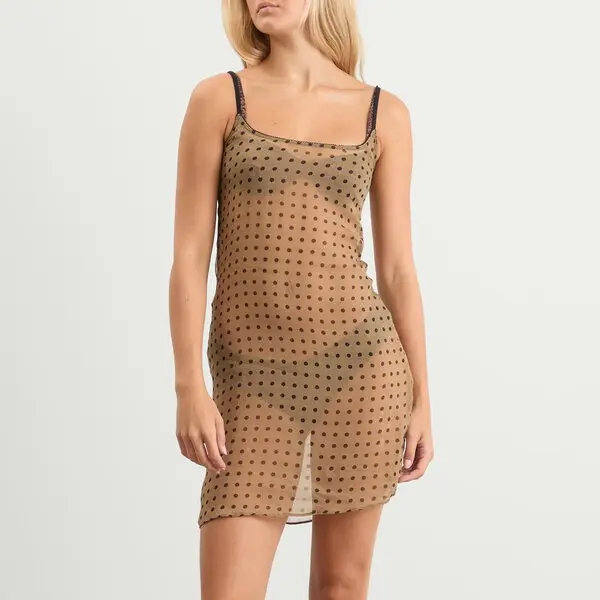 FRUITY BOOTY Nonna Polka Mini Dress