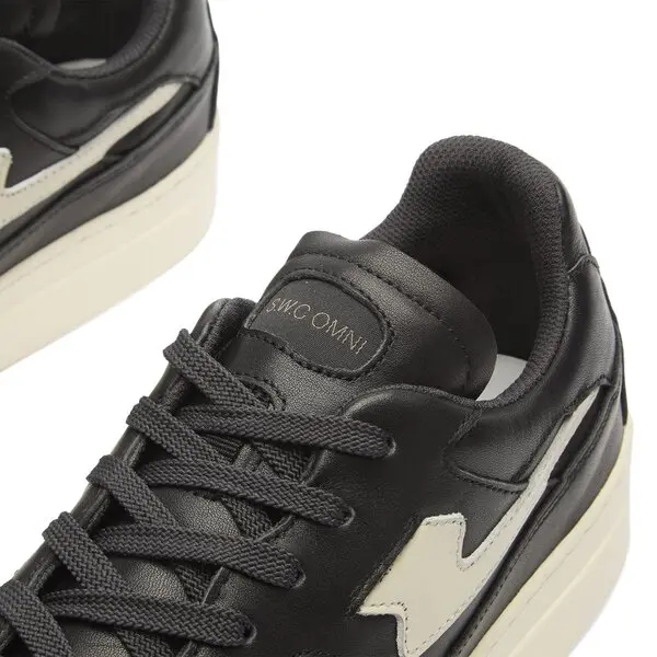 S.W.C STEPNEY WORKERS CLUB Omni Pearl S-strike Leather Sneakers