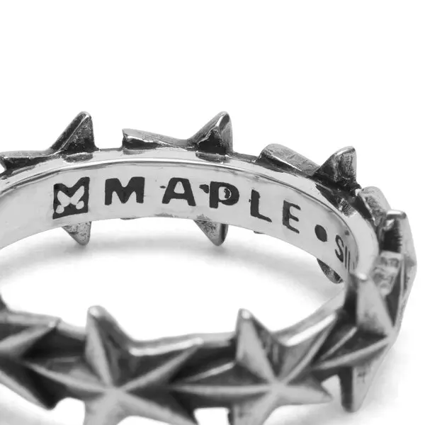 MAPLE Star Ring Medium - Silver