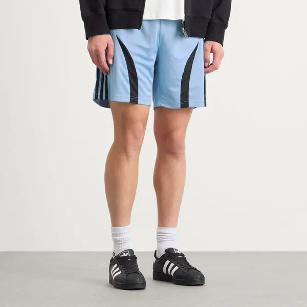 Adidas Teamgeist Shorts - Ash Blue/black