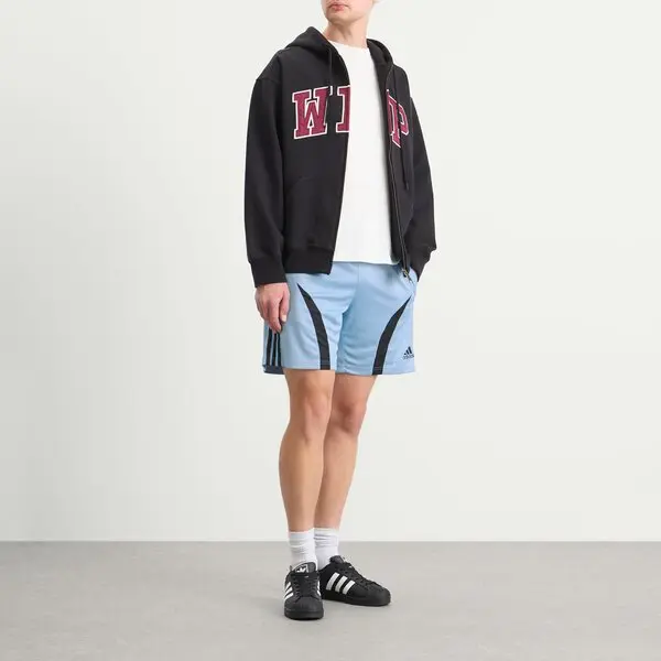 Adidas Teamgeist Shorts - Ash Blue/black