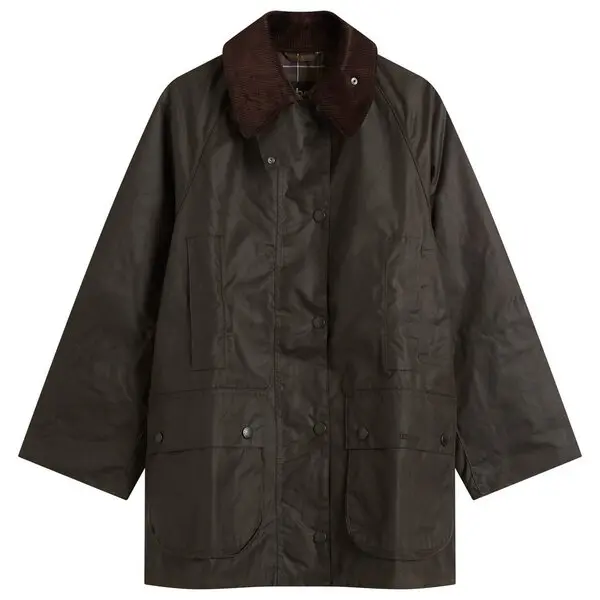 Barbour Beaufort Wax Jacket - Olive/classic