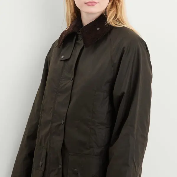 Barbour Beaufort Wax Jacket - Olive/classic