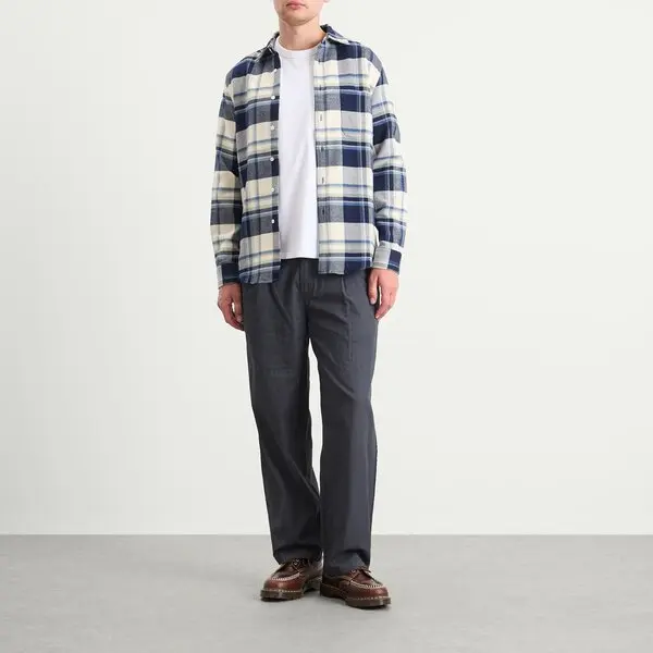 Portuguese Flannel Beck Check Flannel Shirt