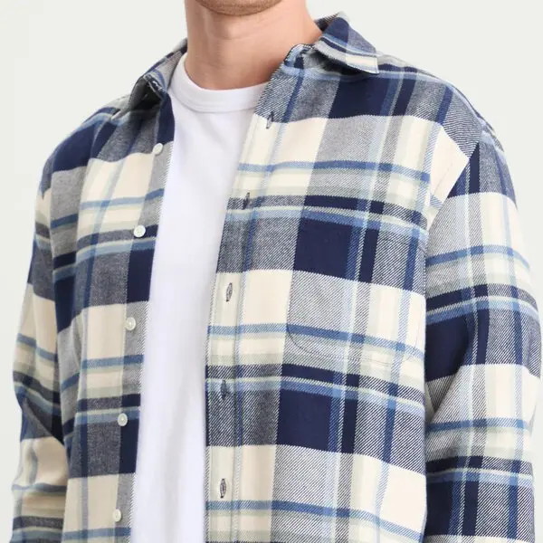 Portuguese Flannel Beck Check Flannel Shirt