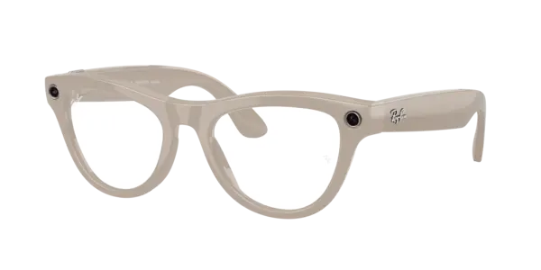 Ray-ban Meta Skyler - Clear,sapphire