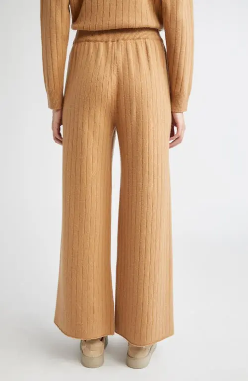 Eleventy Wool And Cashmere Wide-leg Pants