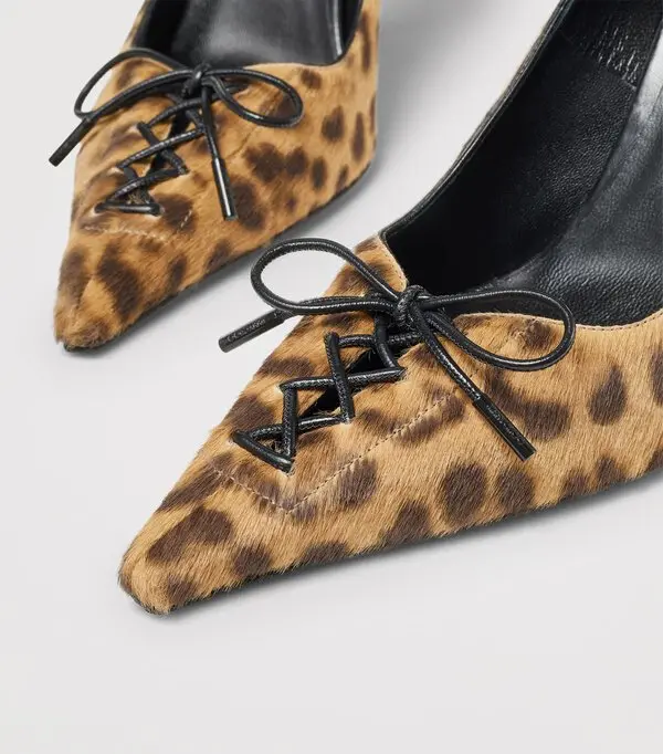 JIMMY CHOO Scarlet 95 Calf Hair Pumps - Neutral
