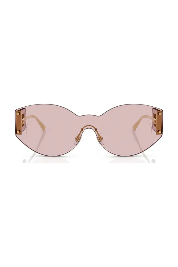 Versace Rimless Irregular Sunglasses