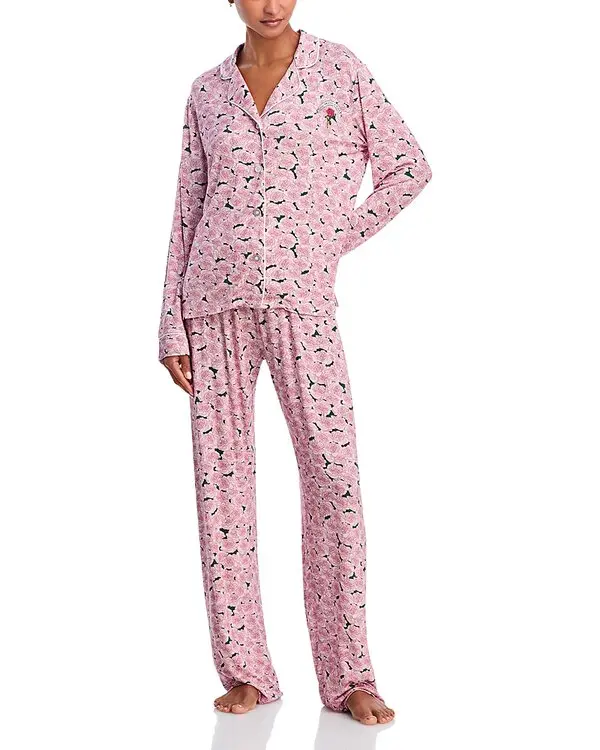 Aqua Long Pajama Set Exclusive - Rosie